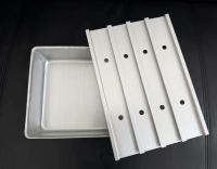 China Aluminum Frozen Tray Aluminum Alloy Freezing Box Aluminum Freezer Pan Seafood Tray Seafood Food Aluminum Tray for sale
