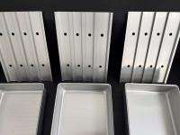 China Aluminum Frozen Tray Aluminum Alloy Freezing Box Aluminum Freezer Pan Seafood Tray Seafood Food Aluminum Tray for sale
