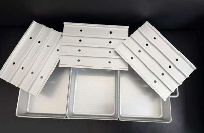China fast freezing tray with Lids, waterproof Aluminum quick freezer tray 2kg block volume for contact plate freezer for sale