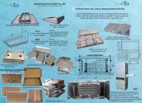 China Food Grade Industrial Plate Freezer Spare Part Food Grade Aluminum Frozen Pan Frame Freezing Tray for sale