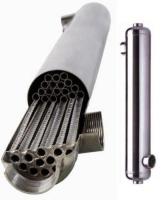 China stainless steel material shell and tube heat exchanger swimming pool tube heat exchanger /for swimming pool for sale