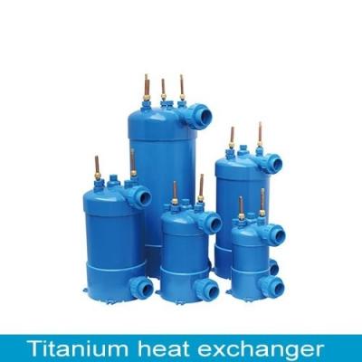 China PVC Shell Titanium Coil Heat Exchanger for sale