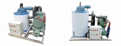 China 5 Tons Fishery Water Cooling Seawater Flake Ice Making Machine for sale
