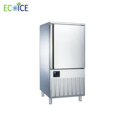 China Commercial Fast Cooling Automatic 10 trays Blast Freezer for Fish for sale