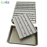 China Factory Direct Hot Sale Customized New Design Non Stick Food Grade Recyclable Aluminum Alloy Container for Seafood Freezing Tray for sale