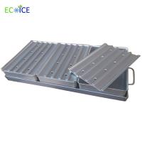 China ECO-friendly Recyclable Aluminum Frozen Pan Mould Accessory for Industrial Plate Freezer Equipment Freezing Tray for sale
