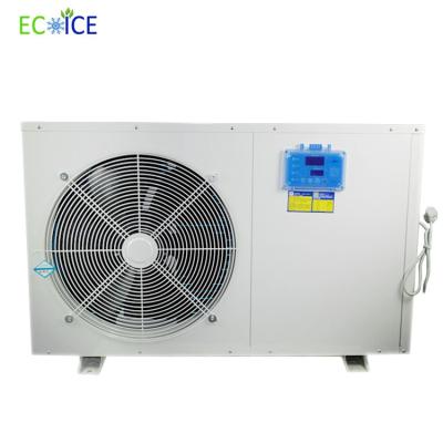 China Air Cooled Industrial Fish Aquarium Water Multi Ice Bank Chiller 2p for water cooling with low price for sale
