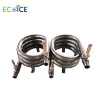 China Spiral Double Copper Pipe Heat Exchanger Manufacturer for Pool Heater Air Conditioner Air to Water Heating and Water Coo for sale