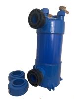 China Titanium tube shell heat exchanger for swimming pool for sale