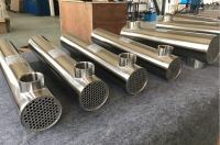 China Custom Stainless Steel 316 Shell & Tube Tubular Heat Exchanger for Swimming Pool For Fast Heating for sale