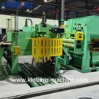 China Vertical Metal Slitting Line HR CR Steel Strip Slitting Machine for sale