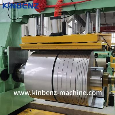 China Full Automatic Coil Slitter PPGI CR Slitting Machine 0.3mm-3mm Steel Thickness for sale