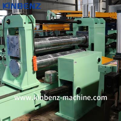 China 600mm Width Metal Coil Slitter 0.2mm-2.0mm Thickness HR Slitting Line for sale