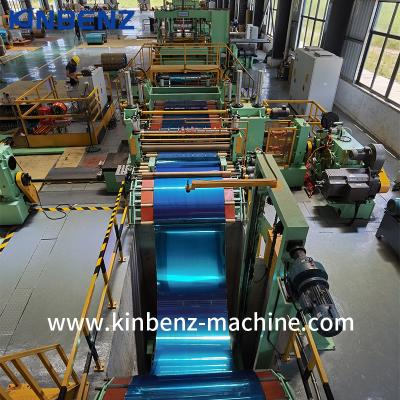 China CR Slitting Line High Speed Slitting Line With Film Laminator for sale