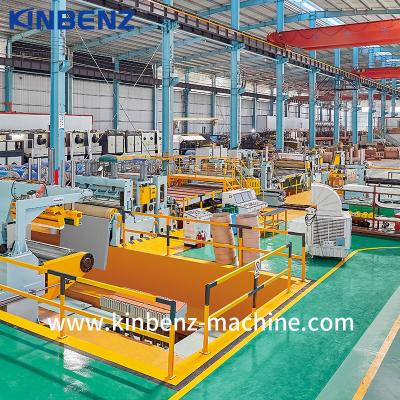 China OEM Sheet Metal Coil Slitter High Speed Slitting Line 1250mm Coil Width for sale
