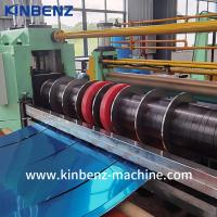 China Full Automatic Metal Coil Slitter Slitting Machine Steel With Film Laminator for sale