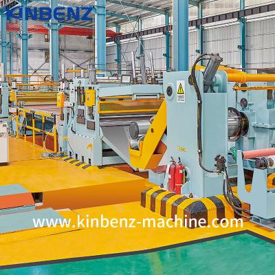 China 1600mm Width Coil Slitting Line With Double Slitter Steel Slitting Machine for sale