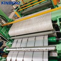 China Galvanized Steel Precision Slitting Line CR PPGI Stainless Steel Coil Slitting Machine for sale