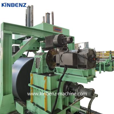 China Hot Rolled Precision Slitting Line Less Maintenance Coil Slitting Equipment for sale