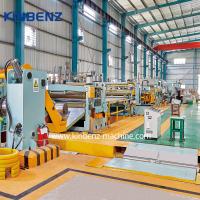 China 0.3mm-3.0mmX1850mm Rotary Shear Cut To Length Line Machine CE Approval for sale