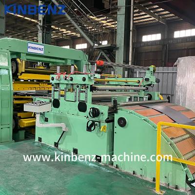 China Pendulum Shear Cut To Length Line 1600mm Coil Width CTL Line for sale