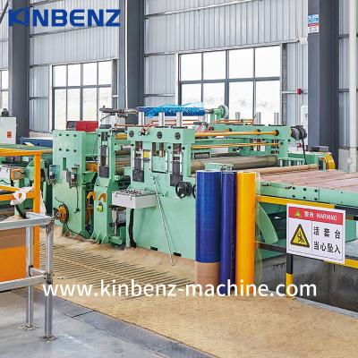 China High Precision Metal Cut To Length Machine CTL Line With Film Laminator for sale