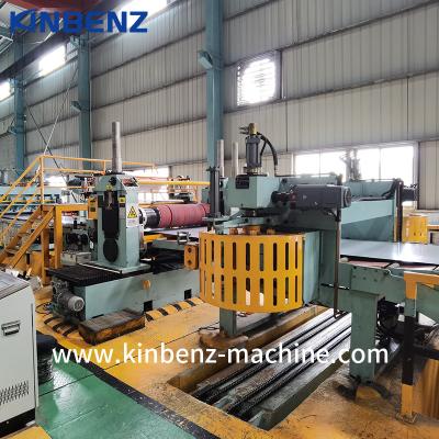 China PPGI Sheet Metal Coil Cutting Machine Coil Slitting Line With Double Slitter for sale