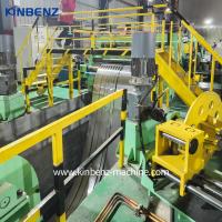 China Well-crafted High Speed Slitting Line With Horizontal Edge Scrap Winder for sale
