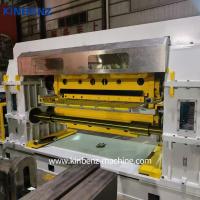 China Hydraulic Servo Shear Rotary Shear Automatic Cut To Length Machine for sale