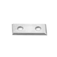 China FK08 28x12x1.5mm 2 Cutting Edge Carbide V Groove Replacement Insert Knife for RC-1102,RC-1100 for sale