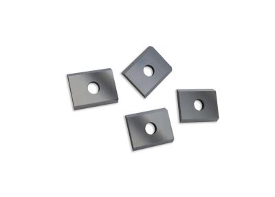China Uncoated Indexable Carbide Inserts 15mmX12mmX1.5mm Dimension Wear Resistance for sale