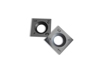 China 15mm X 15mm X 2.5mm Indexable Carbide Inserts Replacement For Helical Cutter Head for sale