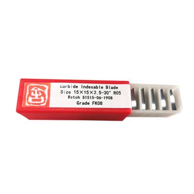 China YG6X Indexable Carbide Inserts Knives For Woodworking Heavy Cutting for sale