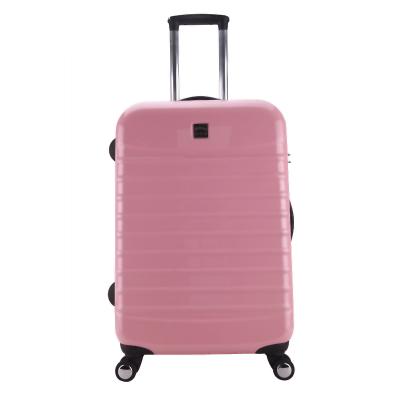 China Unisex Waterproof Zipper Hardshell PC Wheel Lock Simple Fashionable Travel Luggage-Waterproof Zipper Suitcase for sale