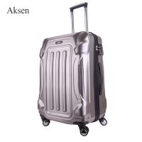 China OEM Luxury Urban Hard Case Carry On Bolsa De Rodinha Infantil Plastic Travelling Trolley Black Suitcases Luggage for sale
