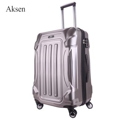 China OEM Luxury Urban Hard Case Carry On Bolsa De Rodinha Infantil Plastic Travelling Trolley Black Suitcases Luggage for sale
