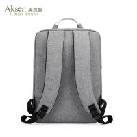 China Unisex Oxford Cloth Backpack with Flap Front Pocket Multi-Compartment Laptop Backpacks and Aluminum Handle for sale