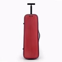 China PC ABS Unisex Custom Zipper 2 Wheels Badminton Storage Bag Professional Waterproof Hard Shell Trolley Suitcases Luggage for sale