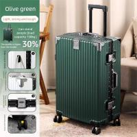 China TSA Lock Durable Large 360° Spinner Wheels Luxury Aluminum Frame Travel Suitcase for Business Fashionable Holiday Travel for sale