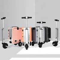 China 20 Inch Ride-On Cabin Luggage in Silver / Pink / Orange / Gray for sale