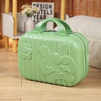 China Main Material ABS Portable Makeup Storage Box with Mirror Cosmetic Case for Girls Women Feature Light Weight Daily Life for sale