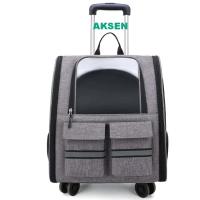 China POLYESTER Pet Carrier Airline Approved Space Capsule Travel Bag for Cats and Dogs Outdoor Adventures for sale