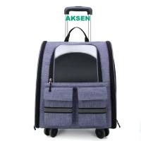 China POLYESTER Pet Carrier Airline Approved Space Capsule Travel Bag for Cats and Dogs Outdoor Adventures for sale