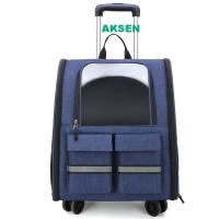 China POLYESTER Pet Carrier Airline Approved Space Capsule Travel Bag for Cats and Dogs Outdoor Adventures for sale