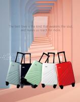 China 360° Rotating Wheels Fingerprint Spinner for Men Women Main Material PC PC Top-Notch Carry-On Luggage Suitcase Light Weight for sale