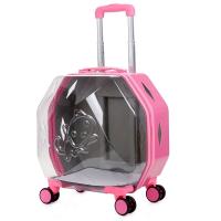 China Panoramic Window Pet Trolley Carrier for sale