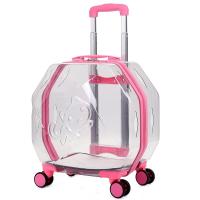 China Panoramic Window Pet Trolley Carrier for sale