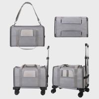 China 2-in-1 Detachable Rolling Pet Carrier for sale