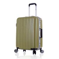 China Anti-Theft Zipperless Hardshell Carry-On Suitcase with TSA Lock for sale