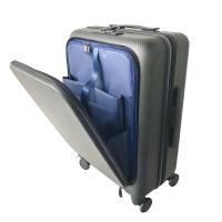 China Carbon Fiber Monocoque Luggage Front Opening Suitcase Unisex Travelers' Go-To Choice for Lightweight and Durable Travel for sale